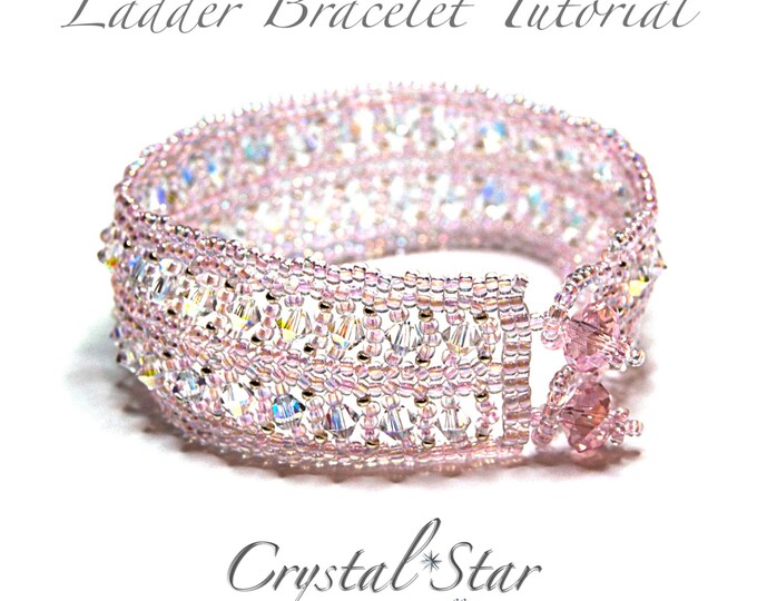 PDF Beading Tutorial Pattern Ladder Stitch Bracelet - Etsy