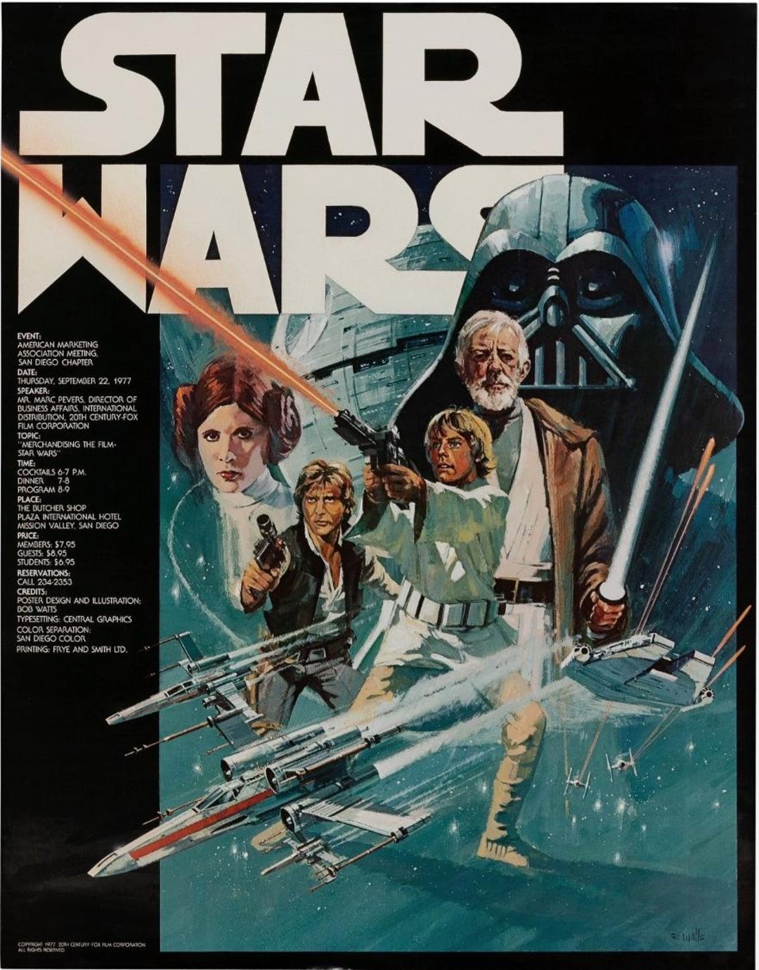 Star Wars Episode IV - A New Hope (TCF, 1977) 2 Posters DIN A1 - Etsy