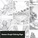 Summer Escape Coloring Pages – 10 Printable Sheets of Tropical Travel ...