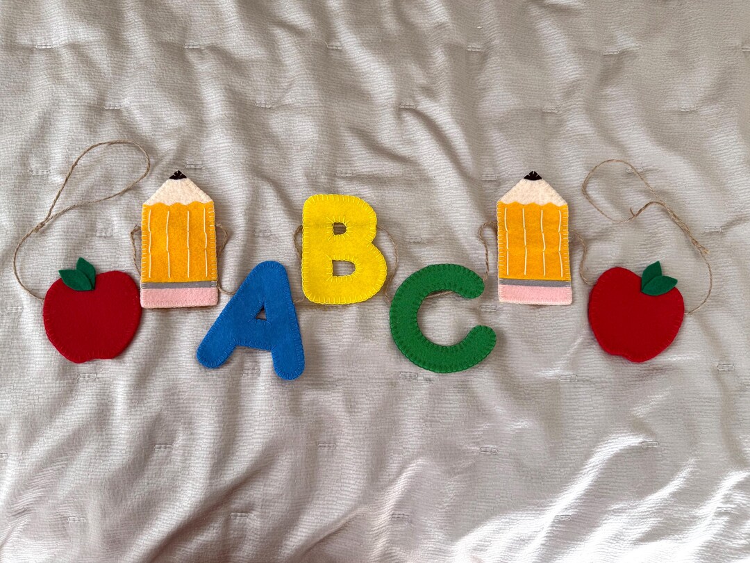 Teacher Garland - Etsy