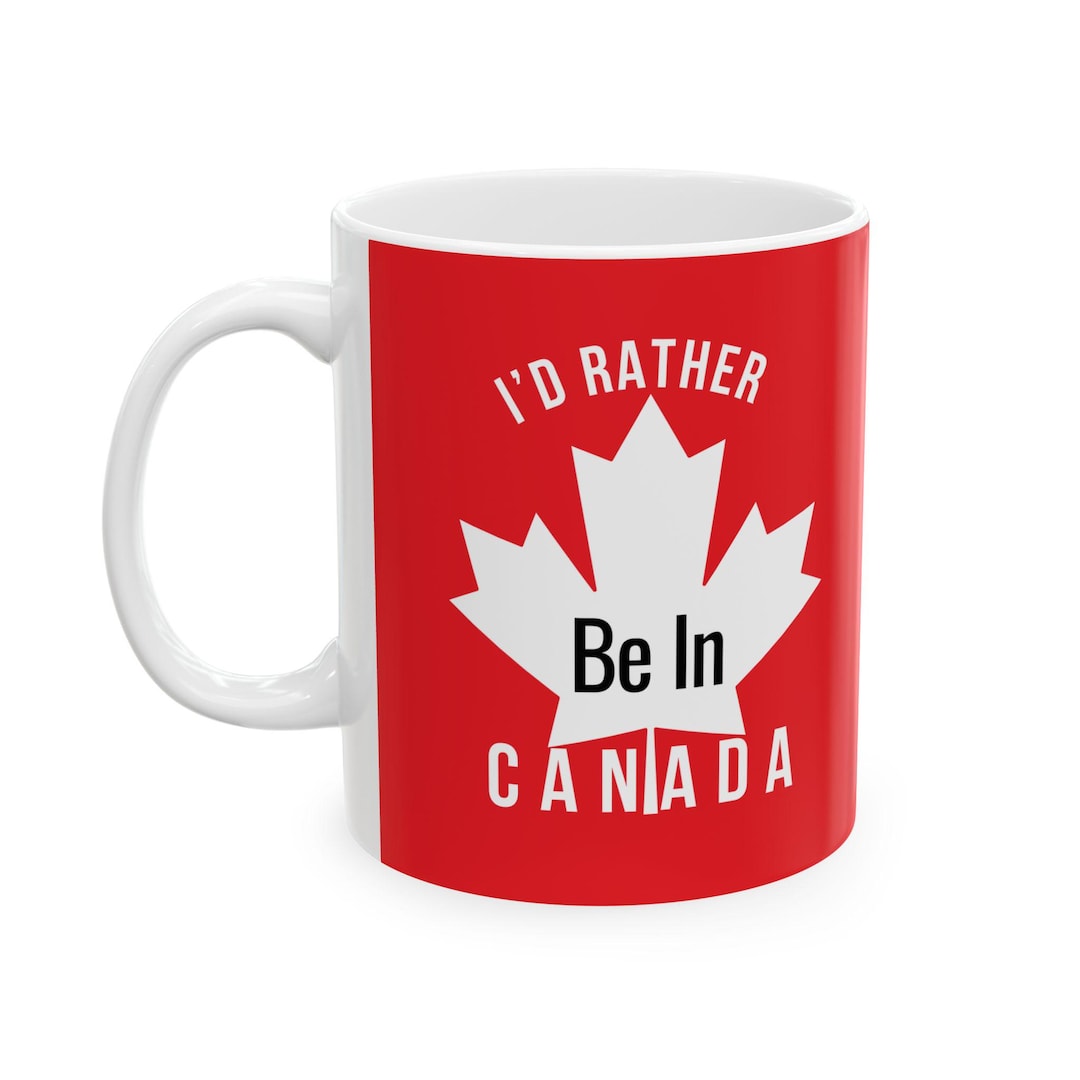 Canada Maple Leaf Coffee Mug: Canadian Pride Gift - Etsy