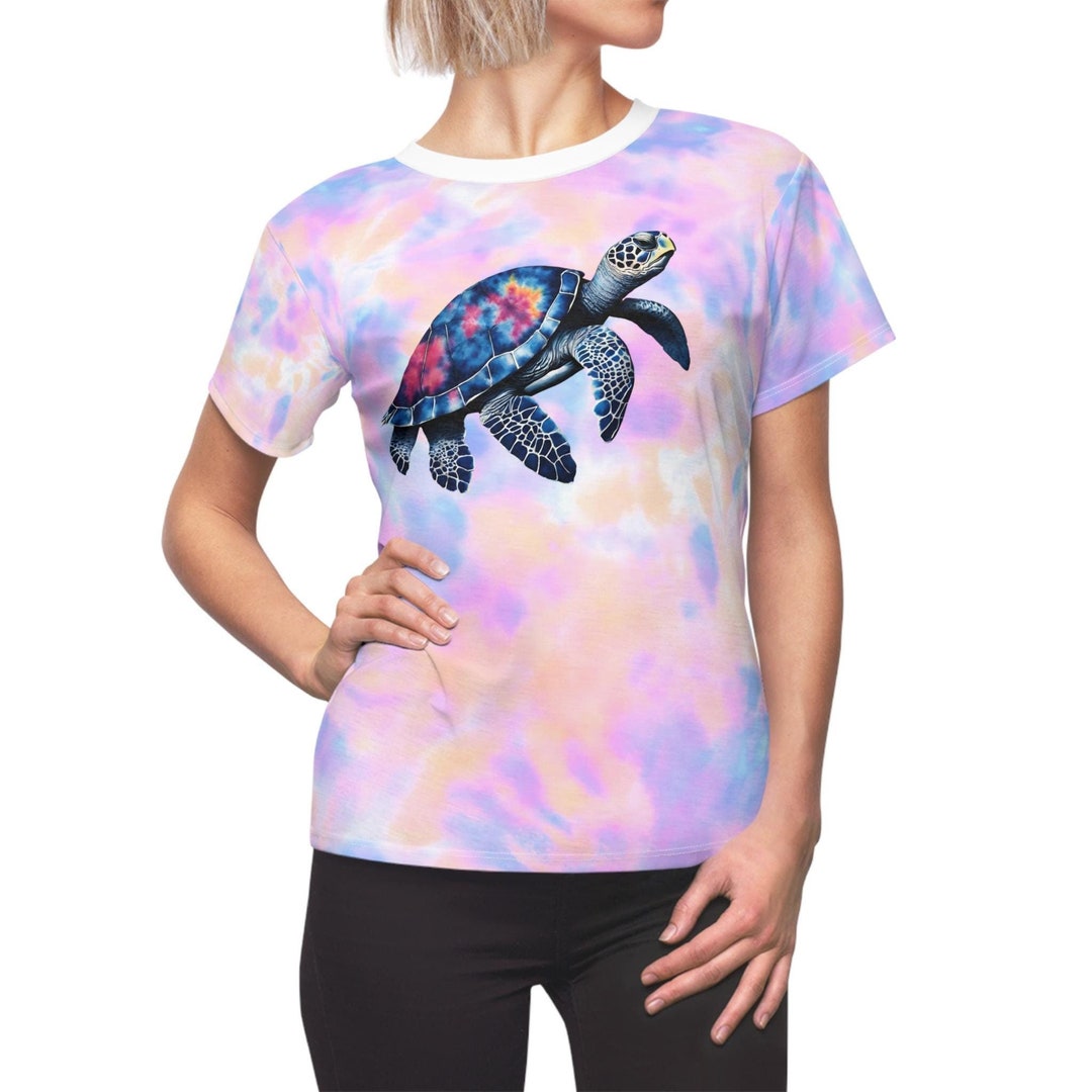 Tie Dye Turtle Shirt,turtles T-shirt,turtle Gifts, Beach Lover Shirt ...