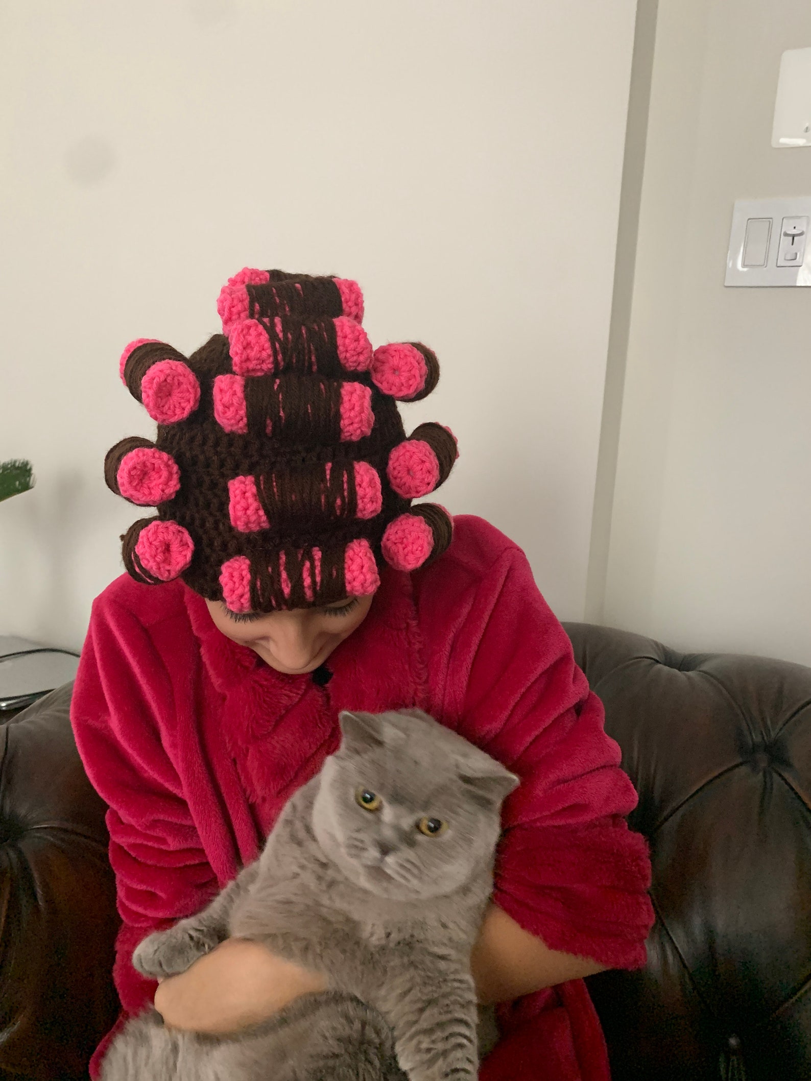 Crochet Curler Wig Hat Pattern Baby Hair Roller Pattern Foam - Etsy