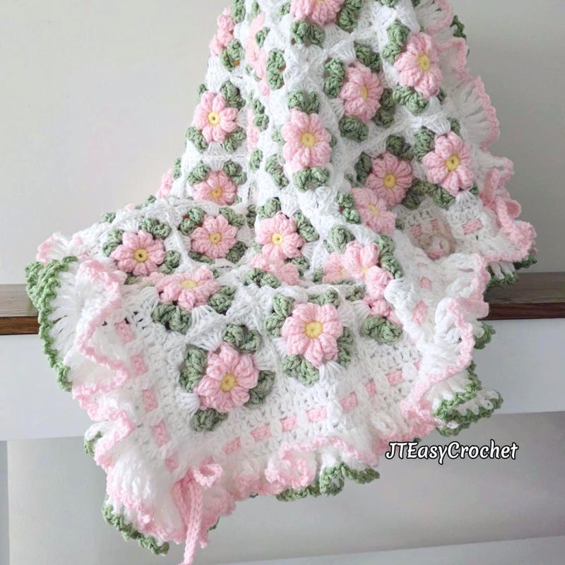 Coquette Flower Pattern - Etsy