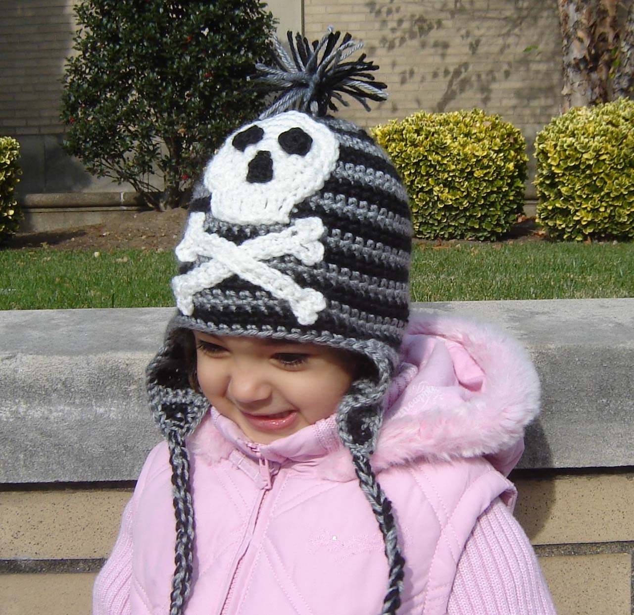 PDF Pirate Earflap Hat DOWNLOADABLE Crochet Pattern No 067 ALL | Etsy