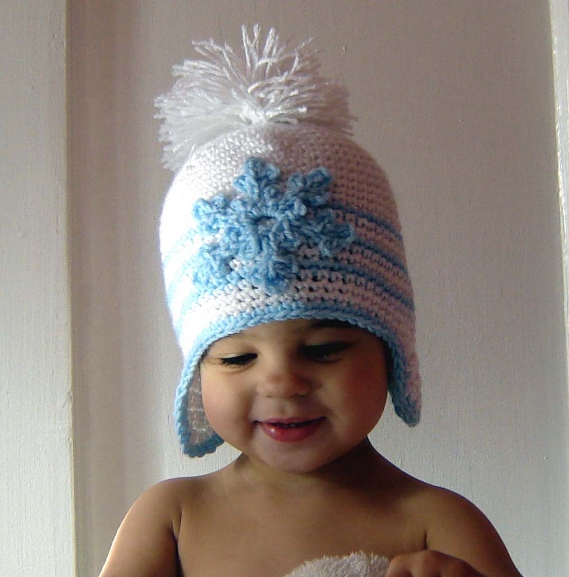 PDF Instant Download Crochet Pattern No 075 Snowflake Applique - Etsy