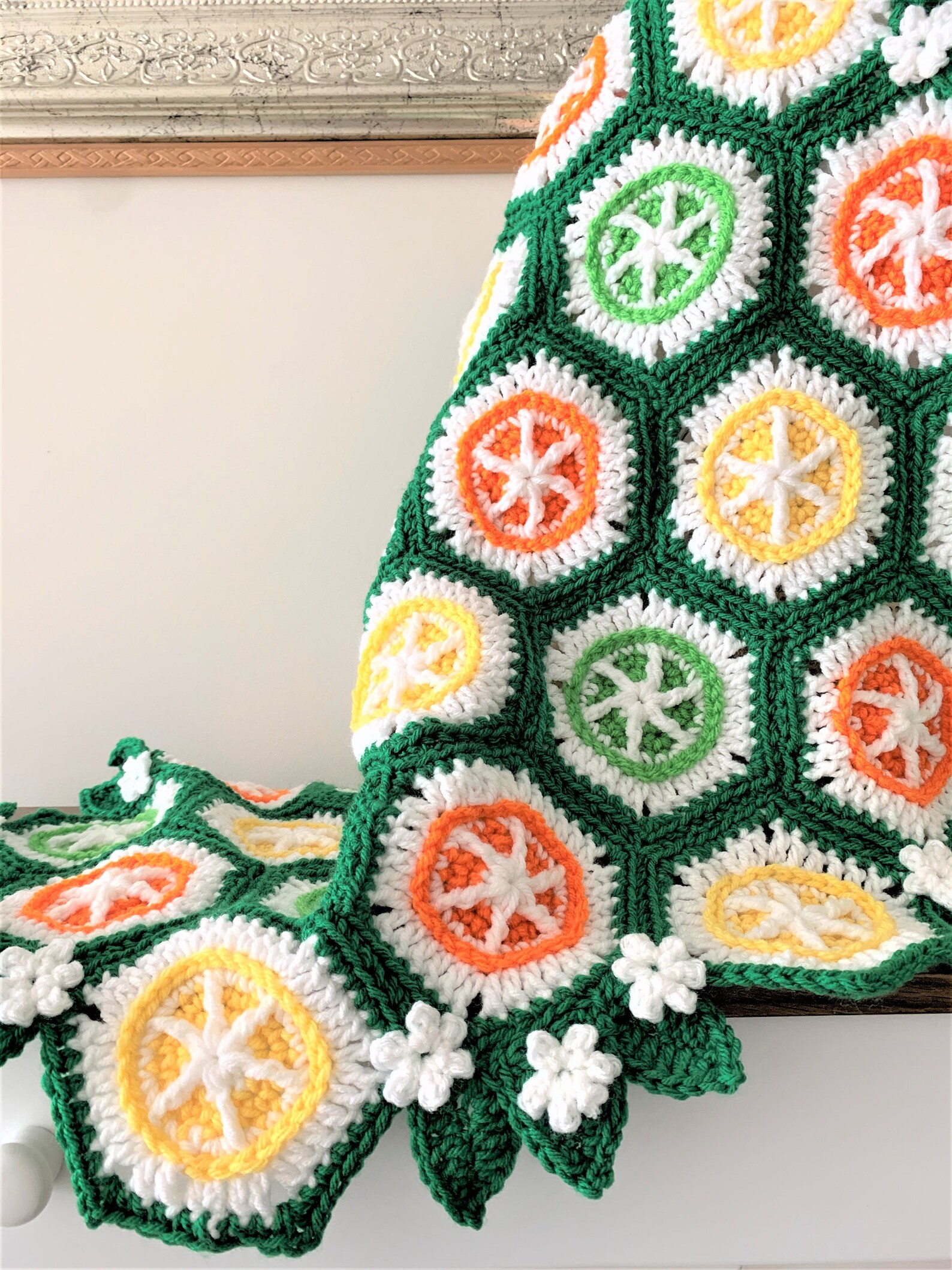 Citrus Baby Blanket Pattern Crochet Blanket Pattern Newborn - Etsy