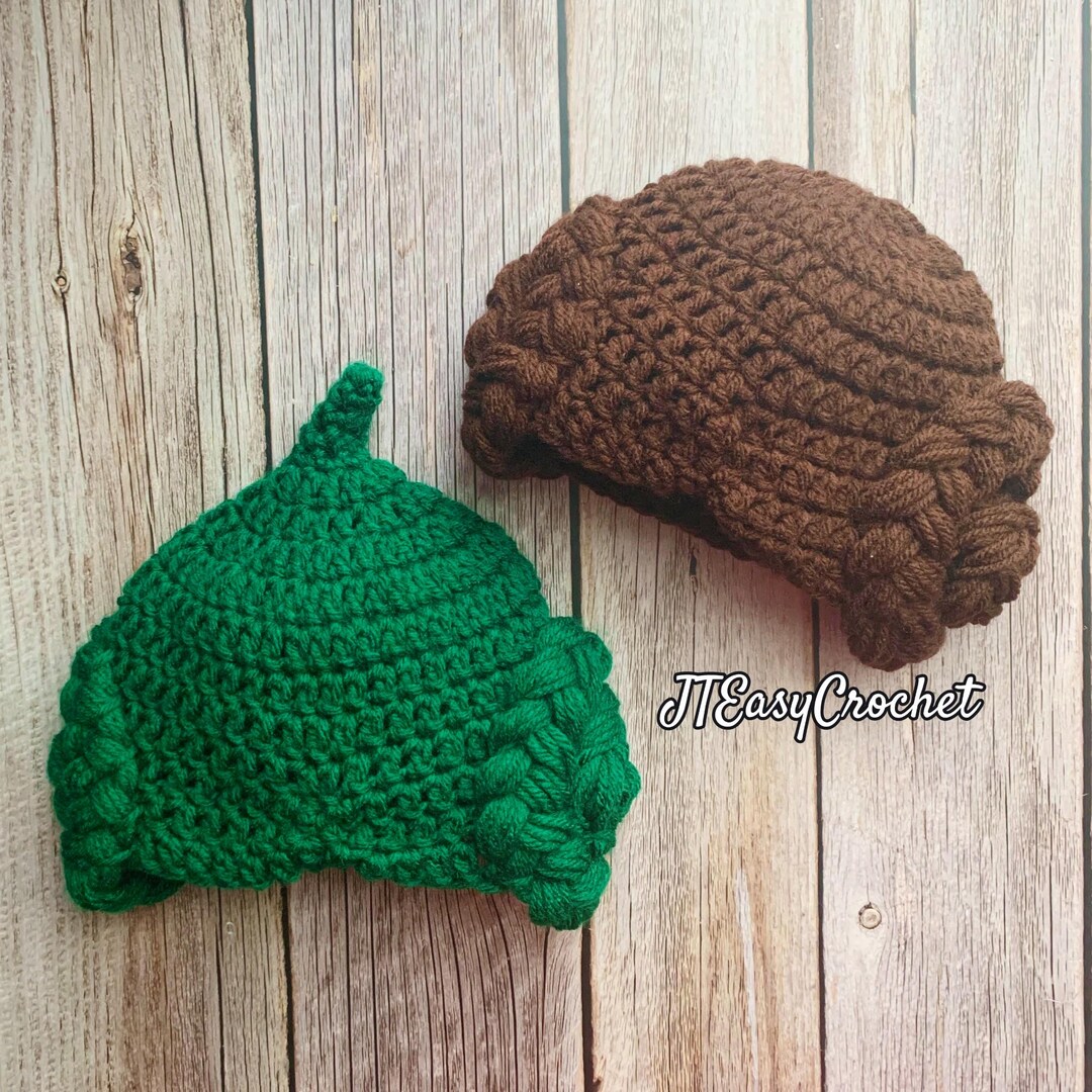 Crochet Wig Hat, Princess Wig Pattern PDF Instant Download, Wig With ...