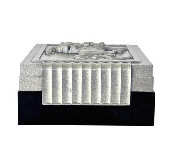 Bakelite Box - Hickok Box - Trinket Box - Armored Kni… - Gem