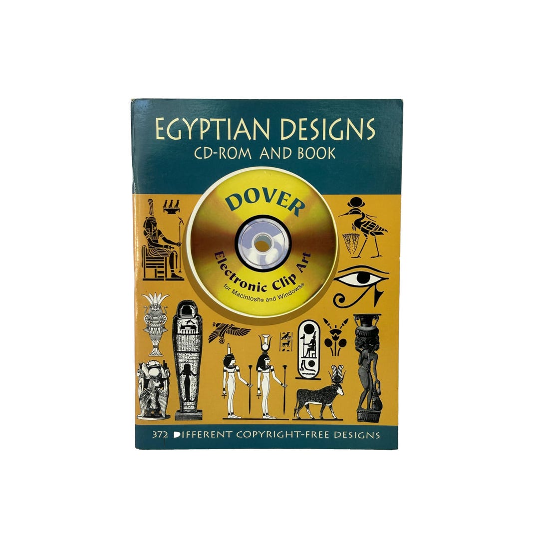 Egyptian Designs CD Rom Egyptian Art Copyright Free Art Clip Art ...