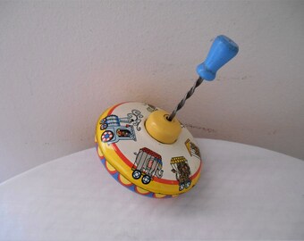 Metal spinning top | Etsy