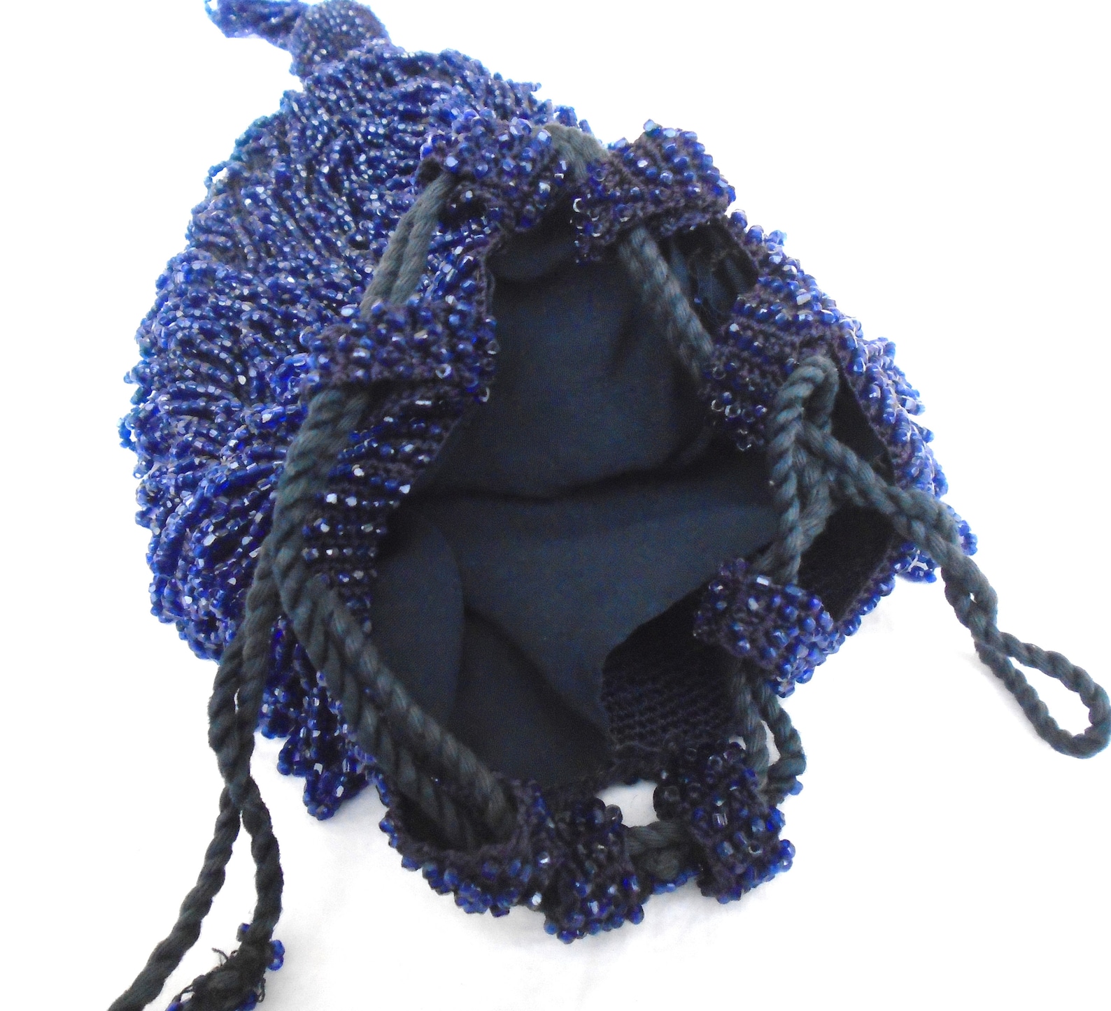 Vintage Drawstring 20' Style Flapper Bag - Etsy