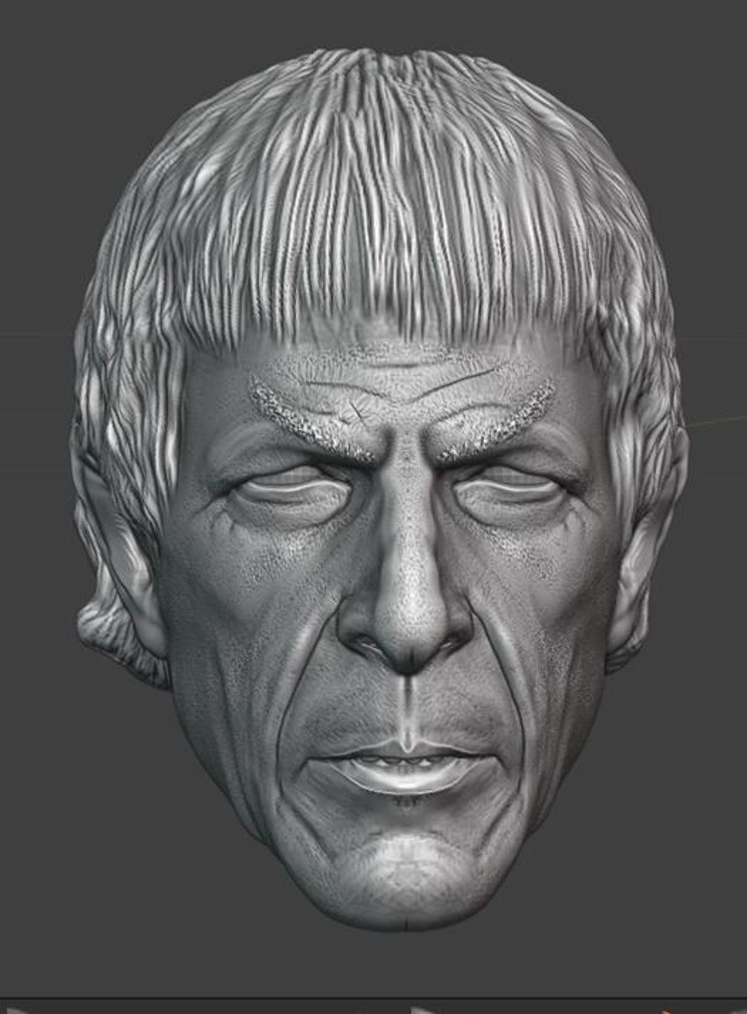 STAR TREK III the Search for Spock Spock Custom Headsculpt - Etsy