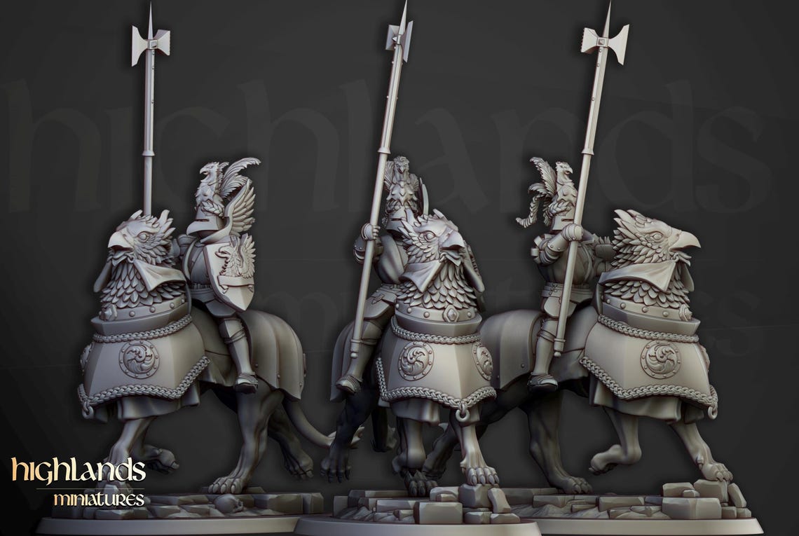 Demigryph Knights - Etsy