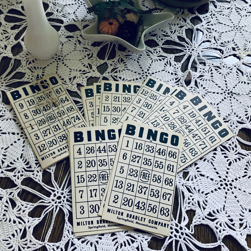 Vintage Bingo Cards - Etsy