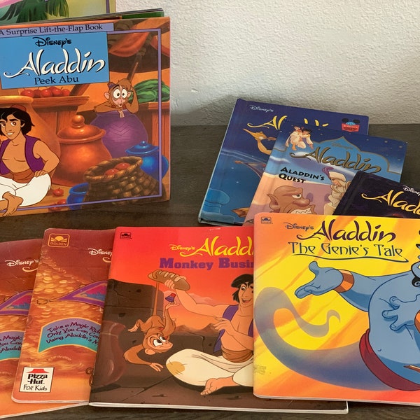 Aladdin Books - Etsy