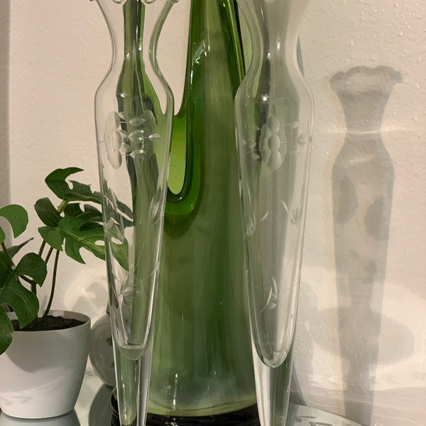 Princess House Crystal Vase - Etsy