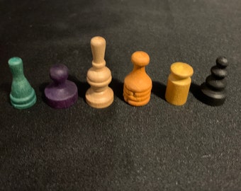 Vintage Wood Monopoly Game Markers, Replacement Pieces, 1940s - Etsy