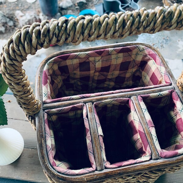 Divided Basket - Etsy