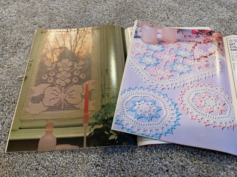 Vintage Magic Crochet Magazine Two Pattern Magazines 1988 - Etsy