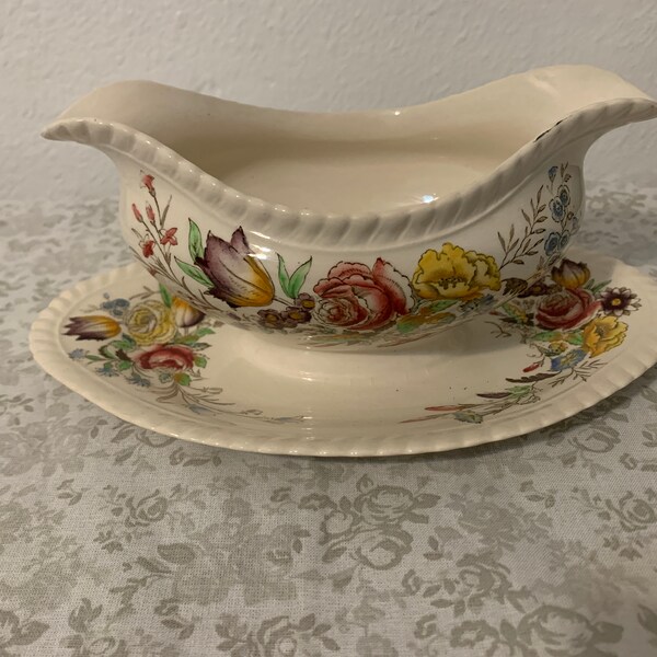 Johnson Bros England Garden Bouquet Windsor Ware Floral - Etsy
