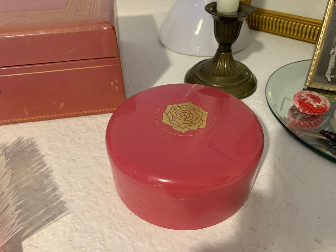 Vintage Tea Rose Parfum Body Powder Perfume Powder - Etsy