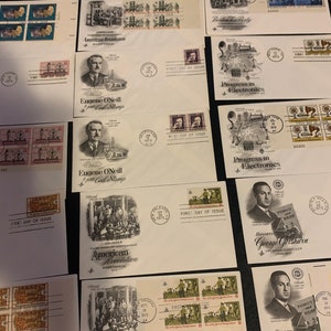 Vintage 1973 First Day Issues Cover Postage Stamps Lot of 44 - Etsy