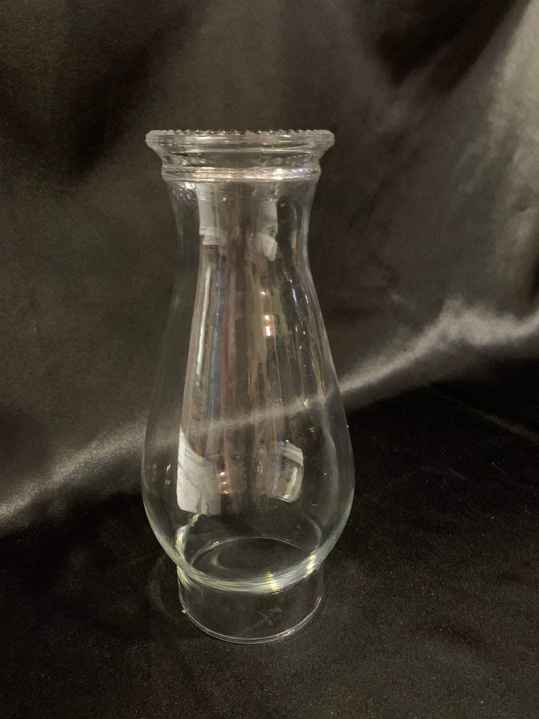 Vintage Clear Glass Hurricane Lamp Shade Replacement Part - Etsy