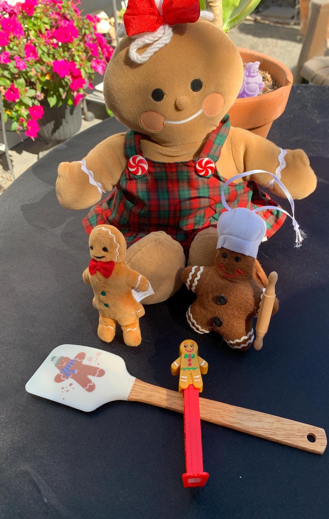 Instant Collection Gingerbread Man Dolls Plush PEE Candy Dispenser ...