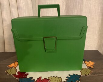 Green File Box - Etsy