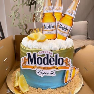 Beer Cake Topper: Birthday Party Decorations (6-piece Set) - Etsy