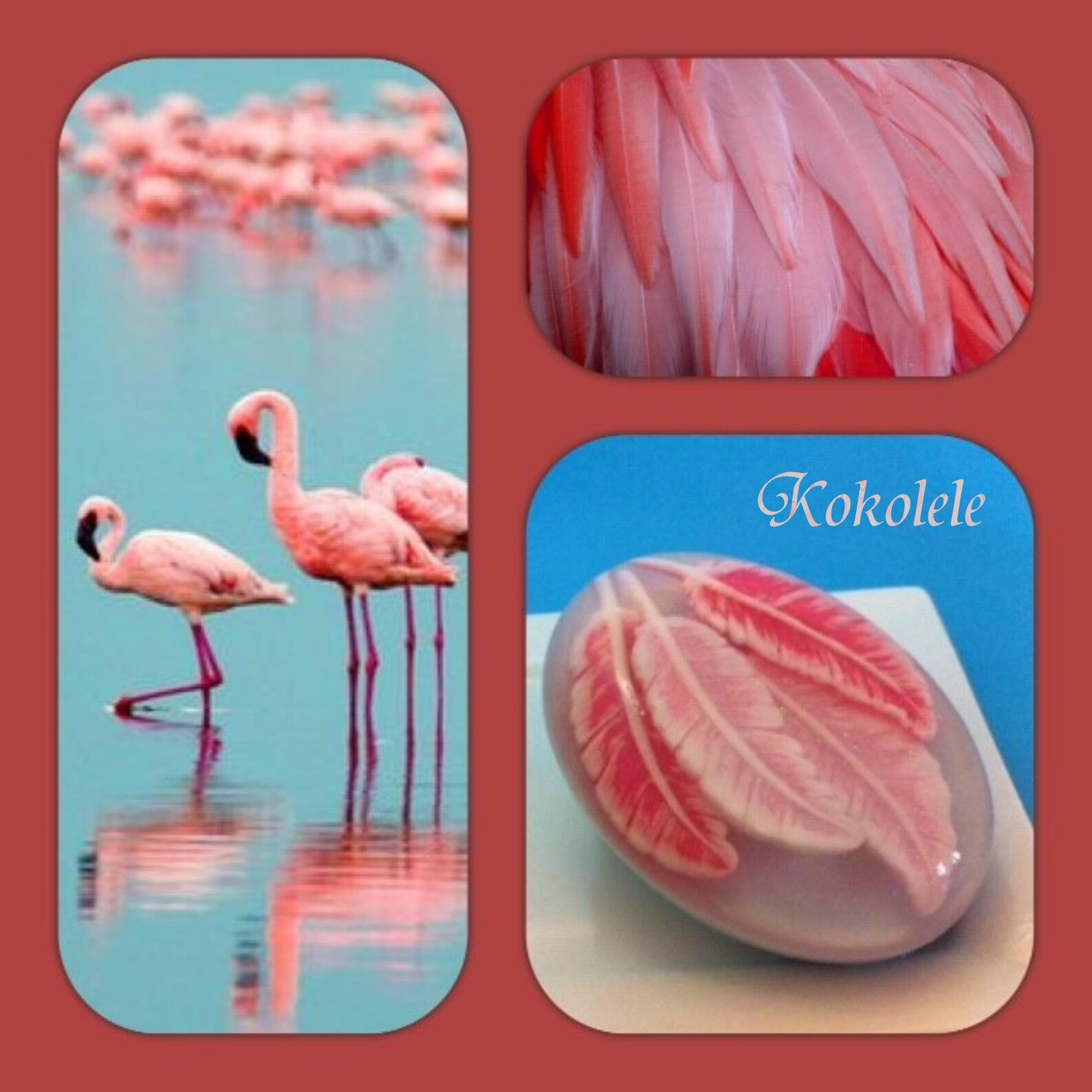 Flamingo Feathers - Etsy