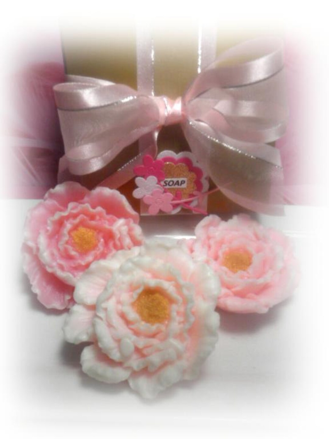 Peonia Soap Set of 3 Pieces - Etsy