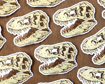 T rex decal | Etsy