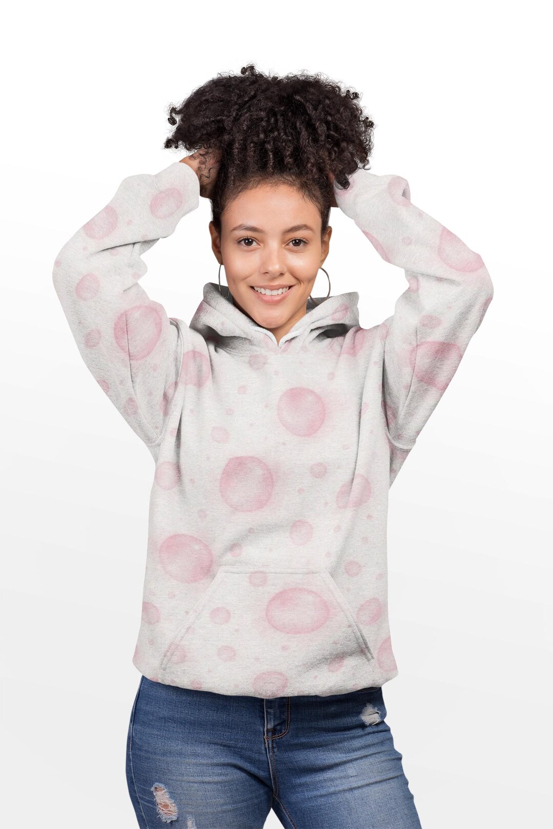 Pink Bubble # Mine Unisex Pullover Hoodie, Cozy Casual Hoodie, Unique ...