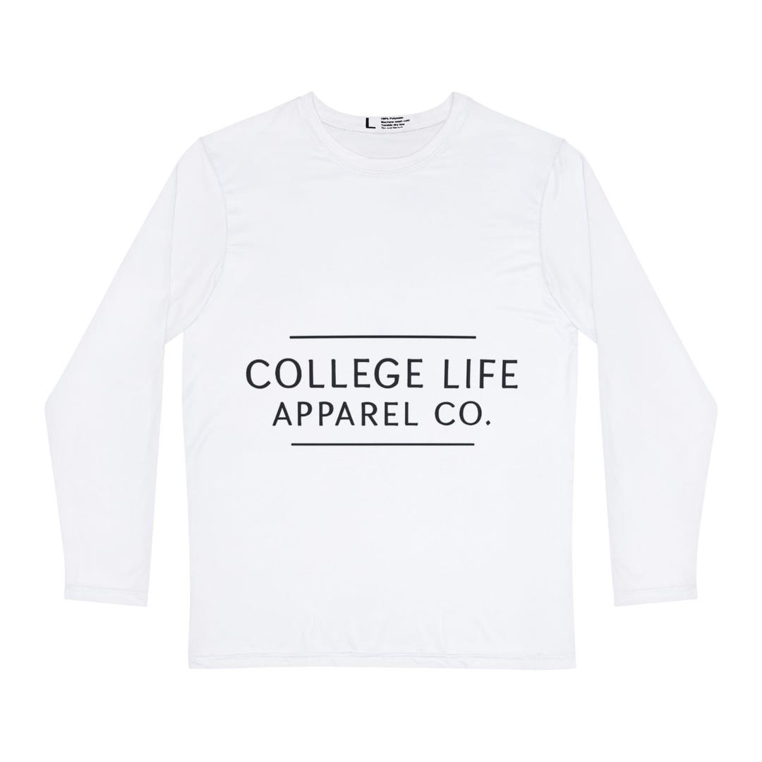 College Life Apparel Co. Long Sleeve Shirt | Minimal Campus Logo - Etsy
