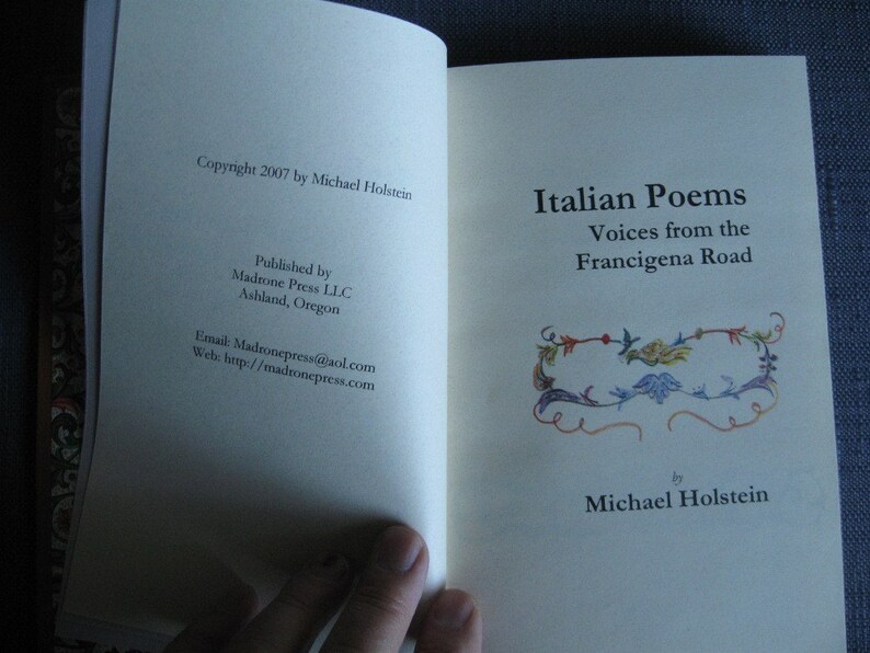 Italian Poems original illustrated poems from Siena and | Etsy