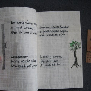 NW Haiku Sequence, Four Seasons of Illustrated, Calligraphed Haiku - Etsy