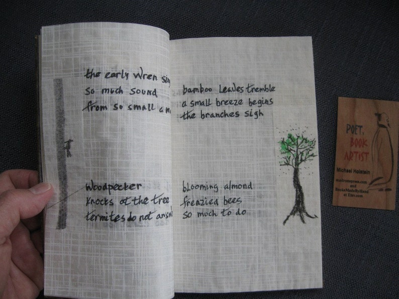 NW Haiku Sequence, Four Seasons of Illustrated, Calligraphed Haiku - Etsy