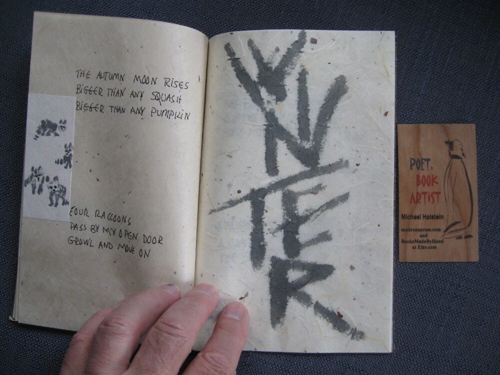 NW Haiku Sequence, Four Seasons of Illustrated, Calligraphed Haiku - Etsy