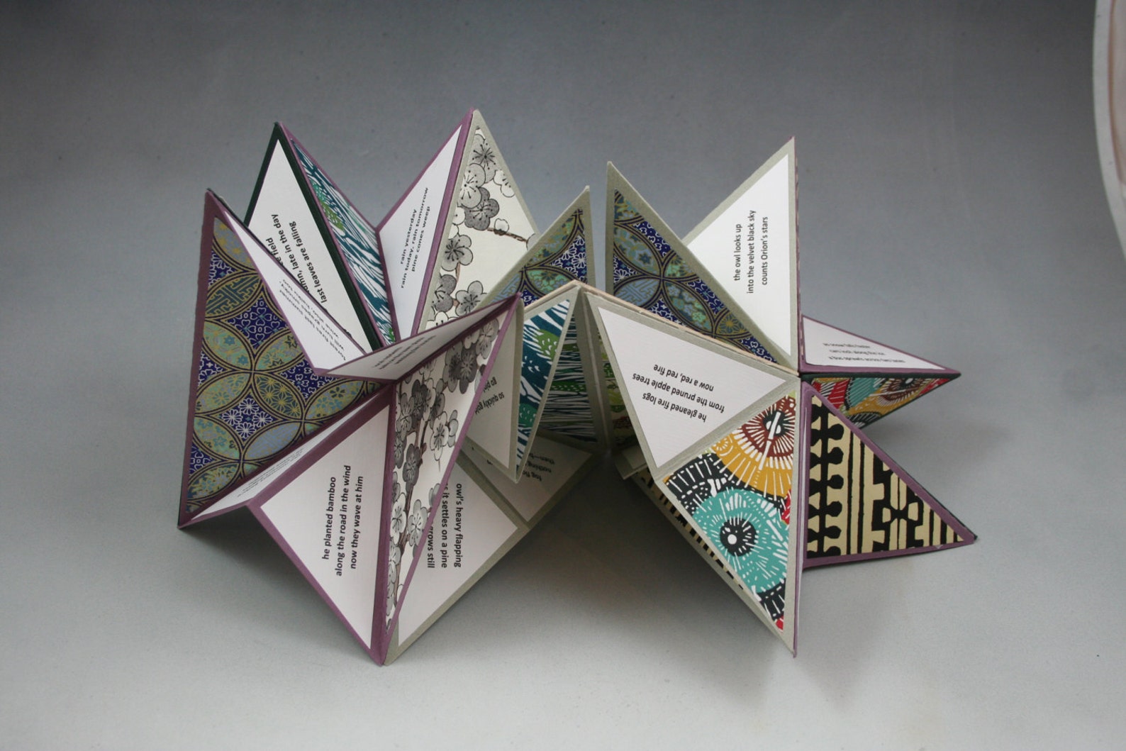 Honeycomb Haiku: Original Haiku Mounted on Japanese Papers - Etsy