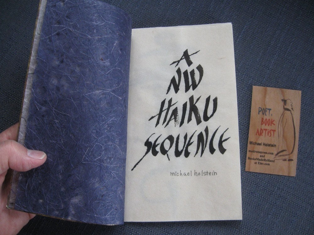 NW Haiku Sequence, Four Seasons of Illustrated, Calligraphed Haiku - Etsy
