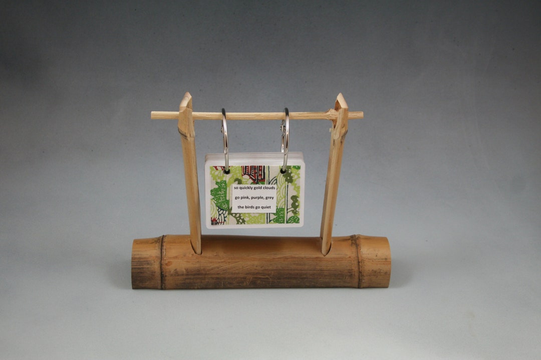 Bamboo Haiku Rolodecks - Etsy