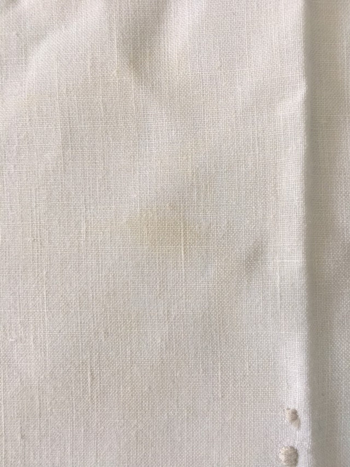 Vintage Madeira Embroidered Cut Work Punto Tagliato Cream Linen ...