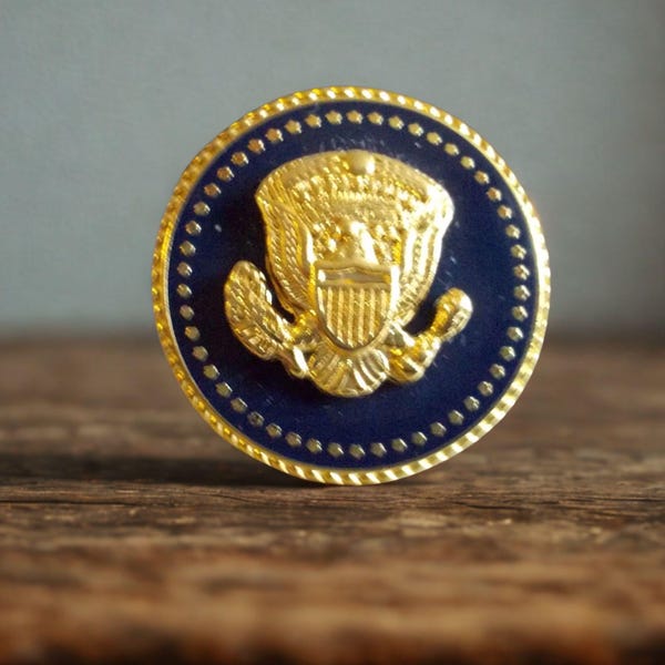 Trump Presidential Lapel Pin - Etsy