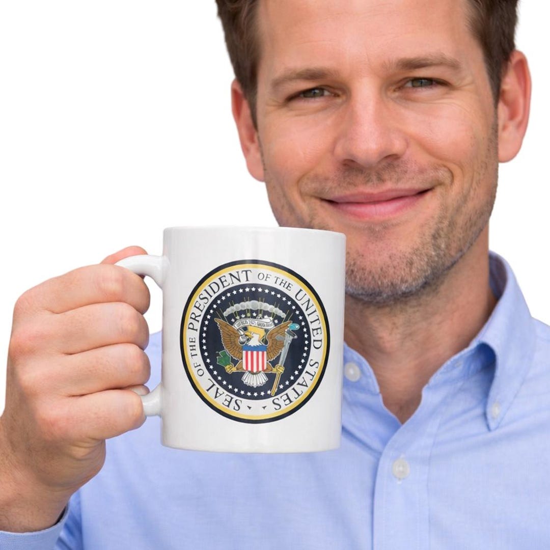 White House Mug - Patriotic American Souvenir Coffee Mug Presidential ...