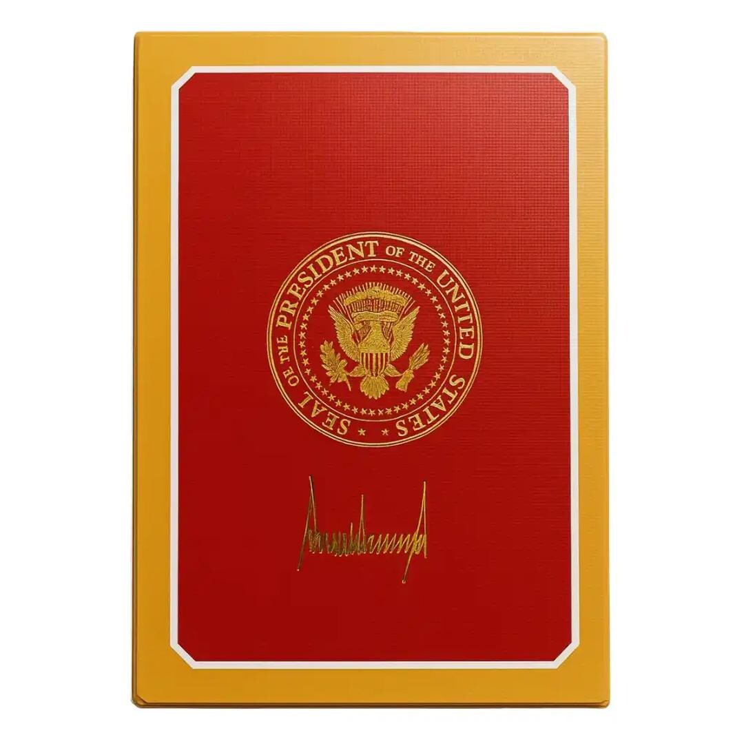 President Donald Trump Signature Playing Cards Deck - Presidential ...