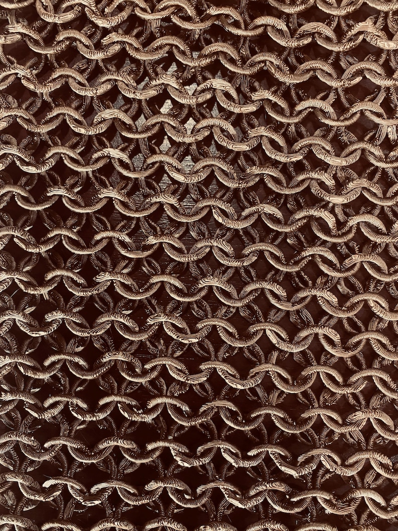 Medium Chainmail 3D Printed *version 2* Now 7" X 15" (34X24 Links ...
