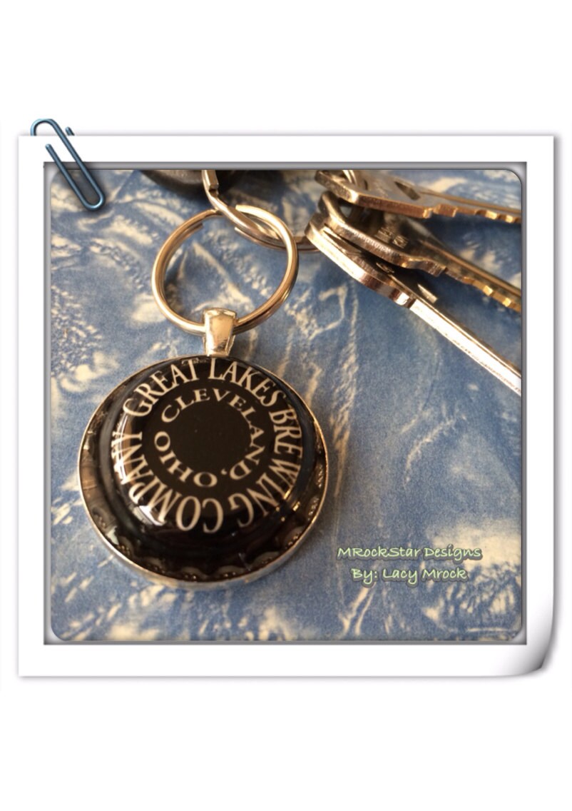 Great Lakes Upcycled Keychain - Etsy