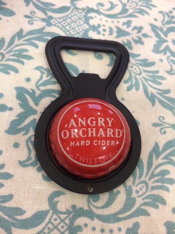 Angry Orchard Upcycled Bottle Opener Cider Apples Craft - Etsy